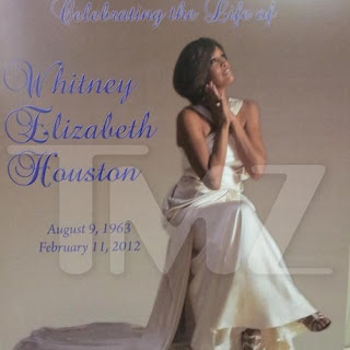 THE LIPSTAIN: Whitney Elizabeth Houston's Homegoing Celebration Program